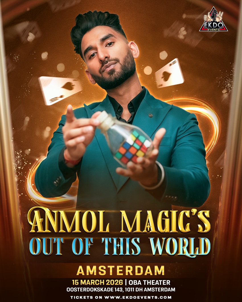 ANMOL MAGIC – LIVE IN AMSTERDAM – EkDo Events